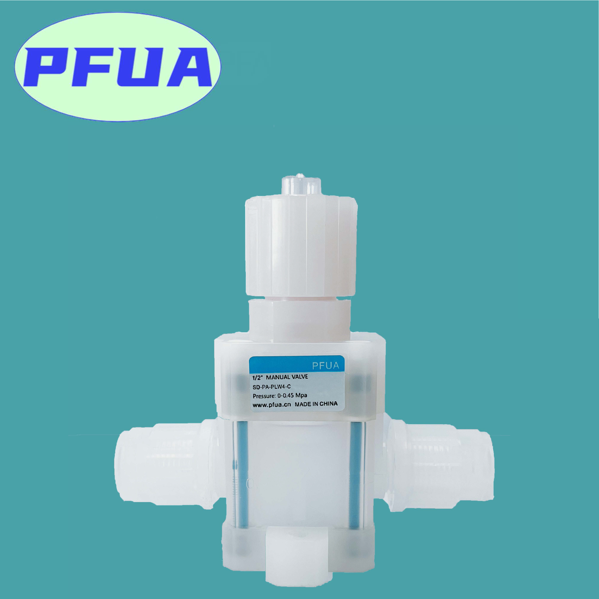 Pfa手动隔膜阀 皮氟尔科技（江苏）有限公司